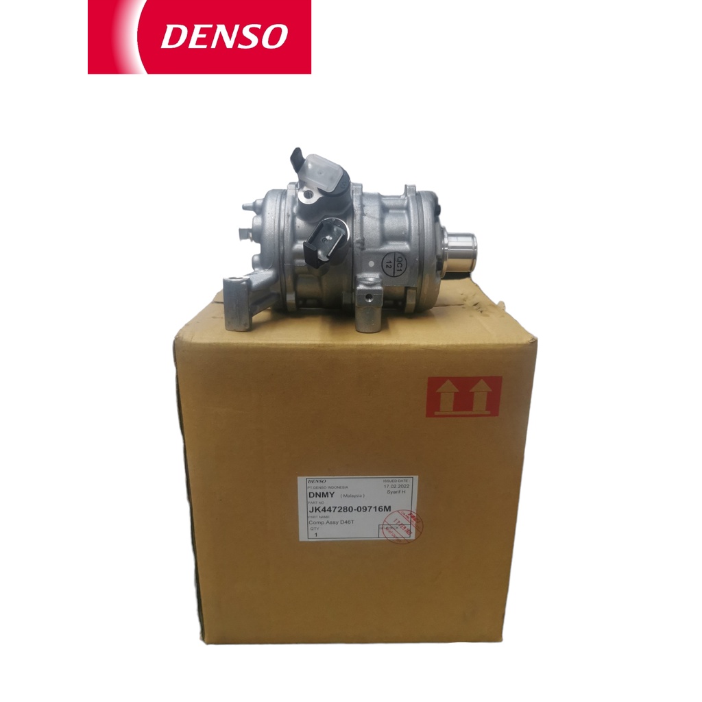 DENSO 447280-0970 Compressor for Perodua Myvi 2011, Alza, 10SA13C ...