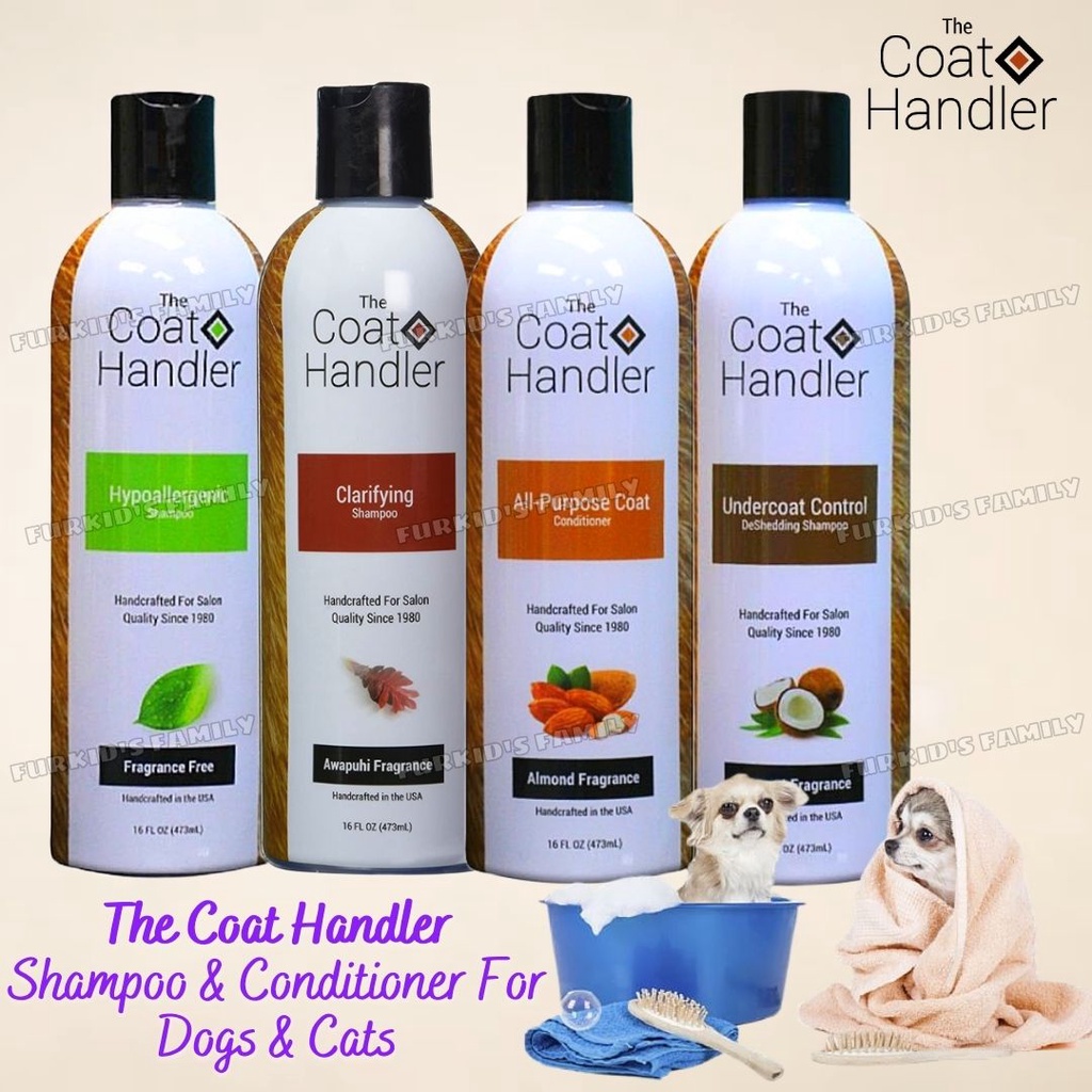 The Coat Handler Handcrafted Shampoo / Conditioner For Pet Dog & Cat ...