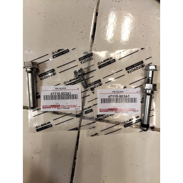 Toyota Innova Reborn Innova New Caliper Pin Bolts 1pcs Original