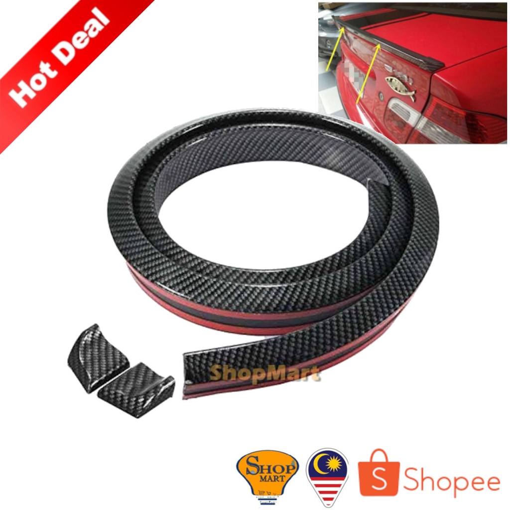 Samurai 3D Carbon Rubber Spoiler Rear Bonnet Spoiler Persona VVT New ...