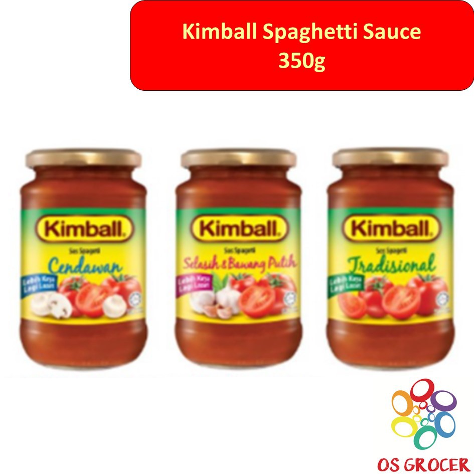 Kimball Spaghetti Sauce 350g | Shopee Malaysia