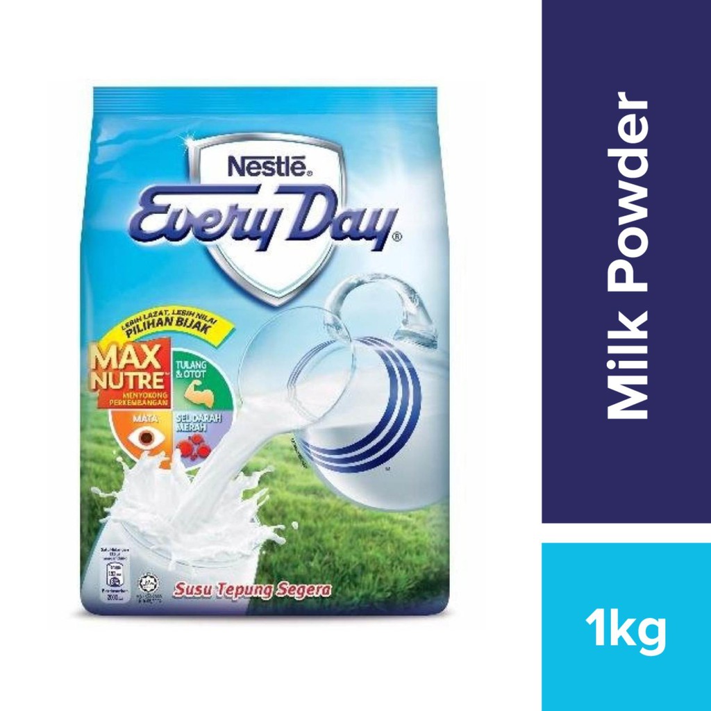 NESTLE EVERYDAY MILK POWDER 1KG | Shopee Malaysia