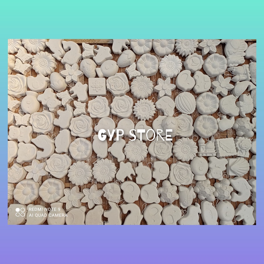 Mini Gypsum Statue ll Coloring Character Gypsum Statue ll Gyp Store ...