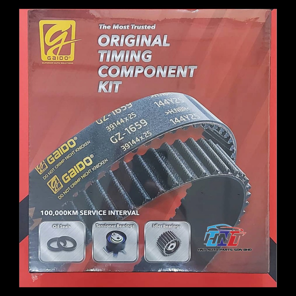 GAIDO Tali Sawat Pemasaan /Timing Belt Set Mitsubishi Triton (W ...