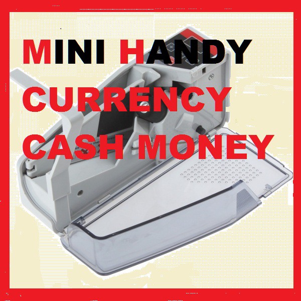 MINI BILL MONEY COUNTER MINI HANDY CURRENCY CASH MONEY MACHINE(2 YEARS ...