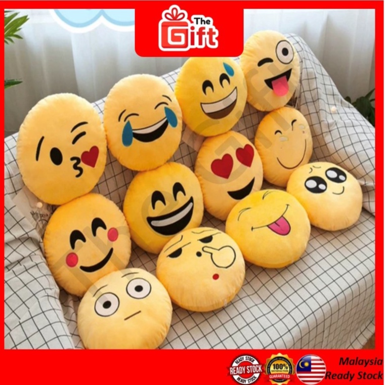 The Gift Emoji pillow Emoji key chain smiley soft toys Stuffed Toy cute ...