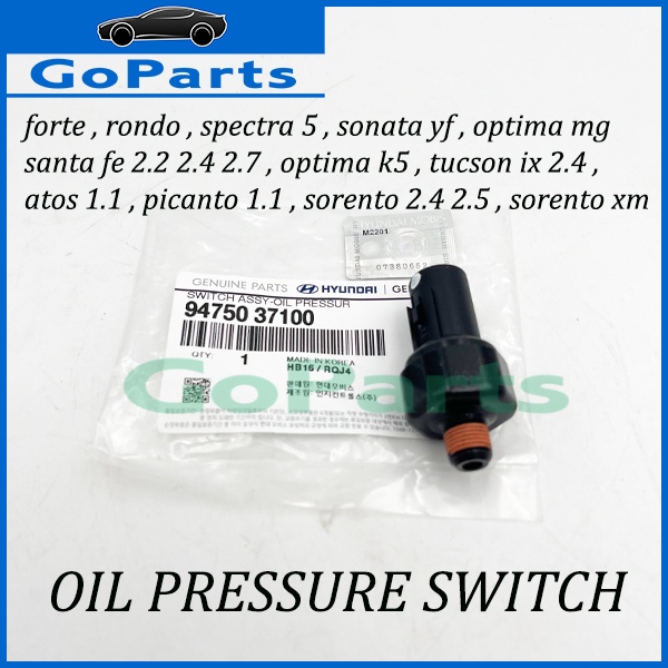 100% Original Oil Pressure Switch 94750-37100 Forte Starex Atos Tucson ...