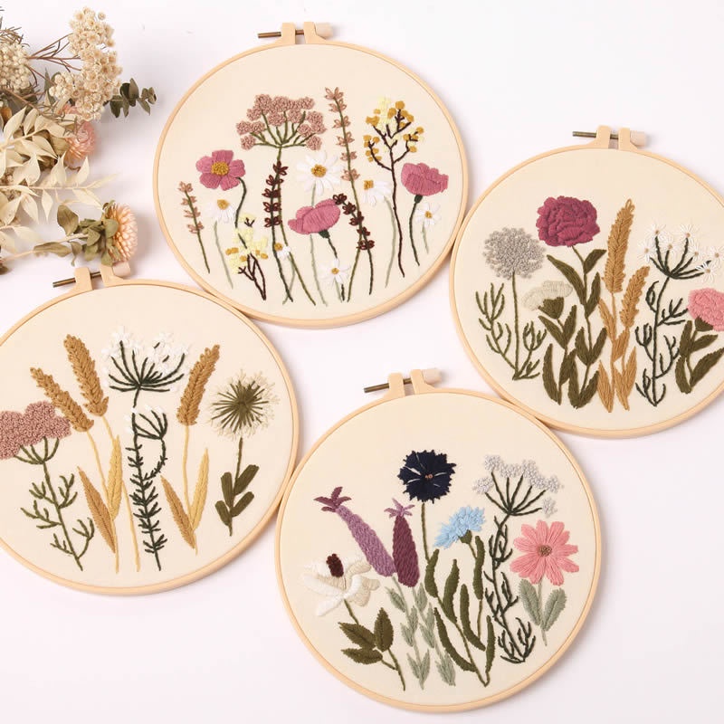 Embroidery Set/ Embroidery Kit Needlework/ DIY cross stitch set / Set ...