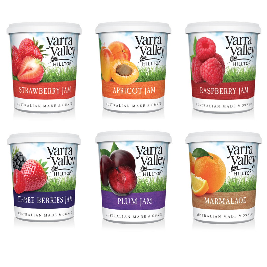 Yarra Valley Hilltop [Strawberry / Apricot / Raspberry / Three Berry ...