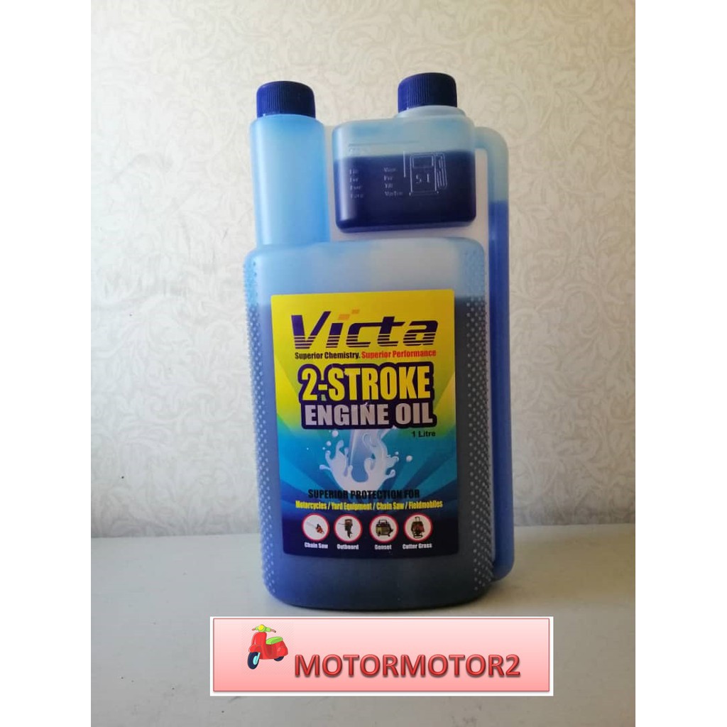 VICTA 2 STROKE ENGINE OIL 1L victa 2-stroke engine oil 100% original ...