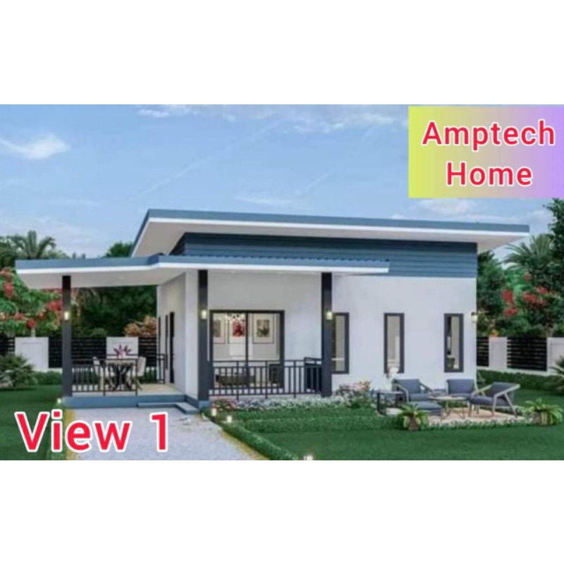 PELAN RUMAH 2 BILIK (LANTAI 32'x24') 768KPS ((BACA DESCRIPTION ...