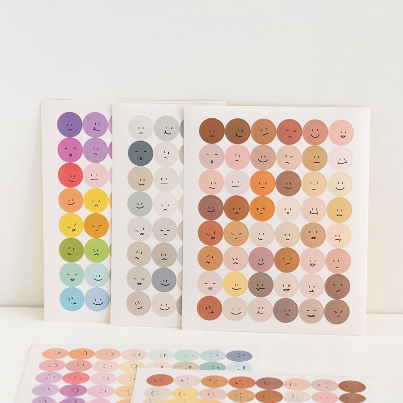 [Total Order Under 10rb, Not Processed] 1 Sheet Of Smiley Face ...