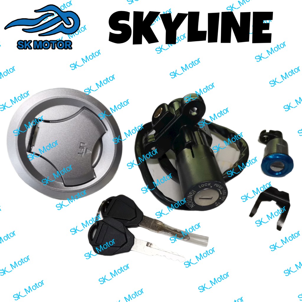 Demak SKYLINE 200 Ignition Main Switch / Full Set Switch / Key Set ...