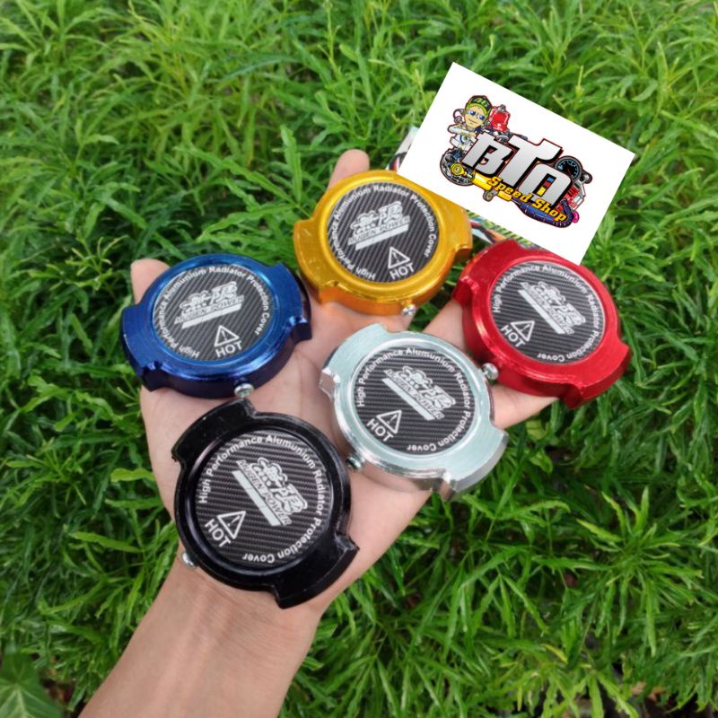 Radiator cap aluminum radiator cap cnc pnp nmax aerox lexi pcx vario ...