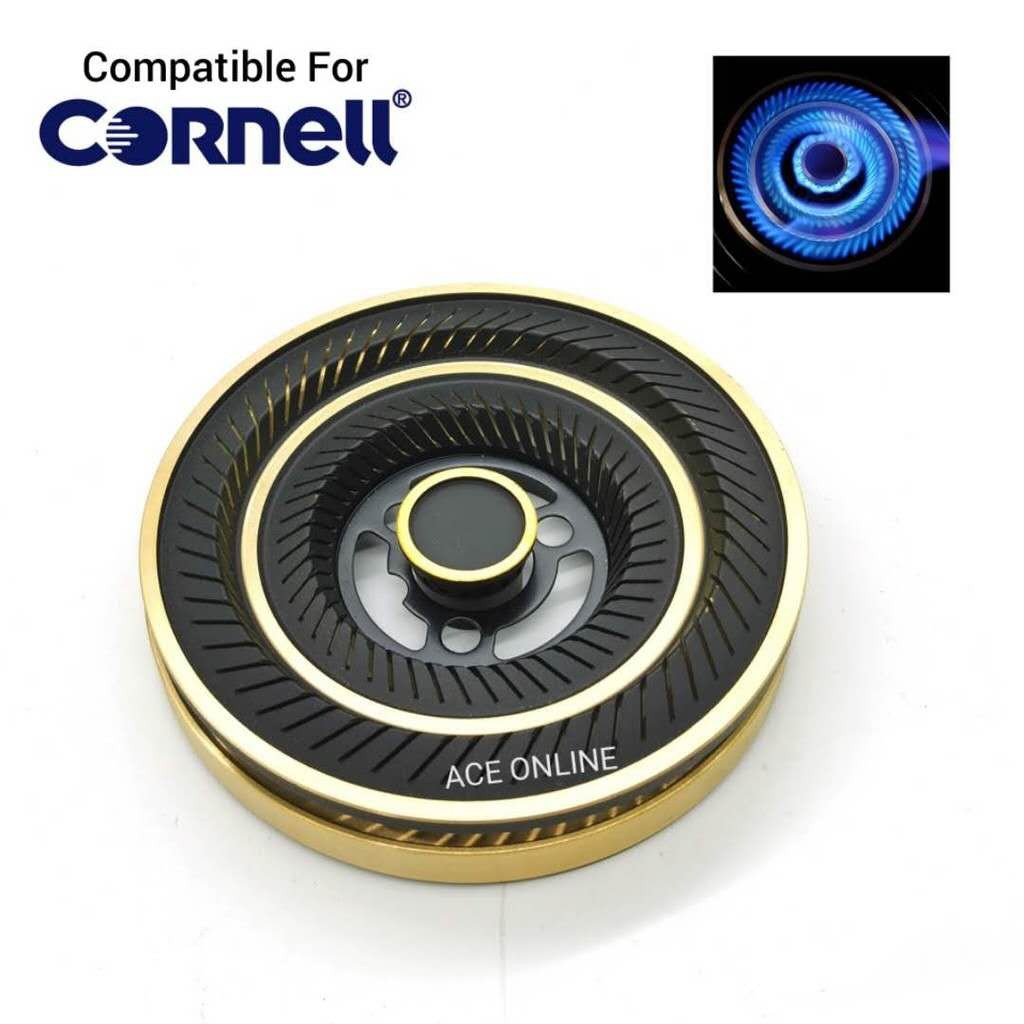 Cornell Glass Gas Stove Powerful Tornado Flame Burner Cap For CBH-G7802 ...