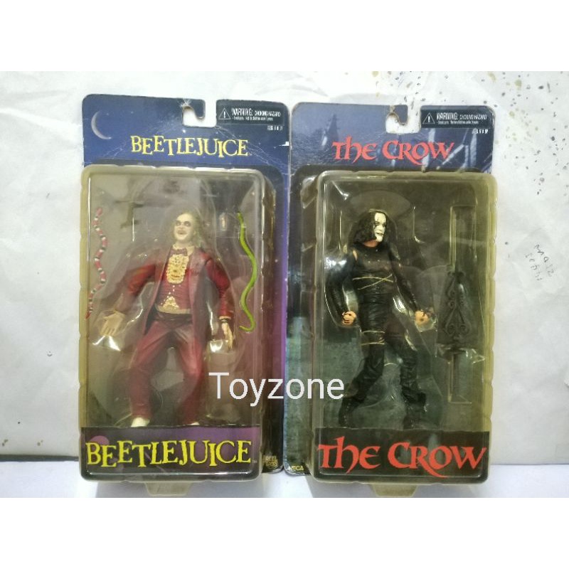 Neca Cult Classic Series The Crow & Beetlejuice | Shopee Malaysia