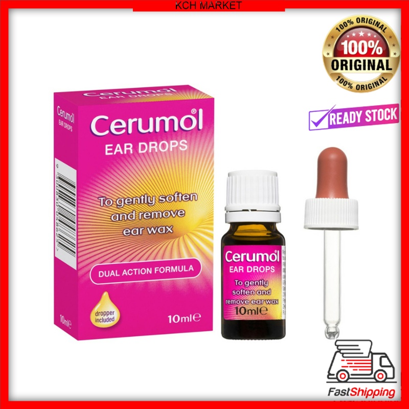 🔥FAST SHIPING🔥Cerumol Ear Wax Softener 10ML | Shopee Malaysia