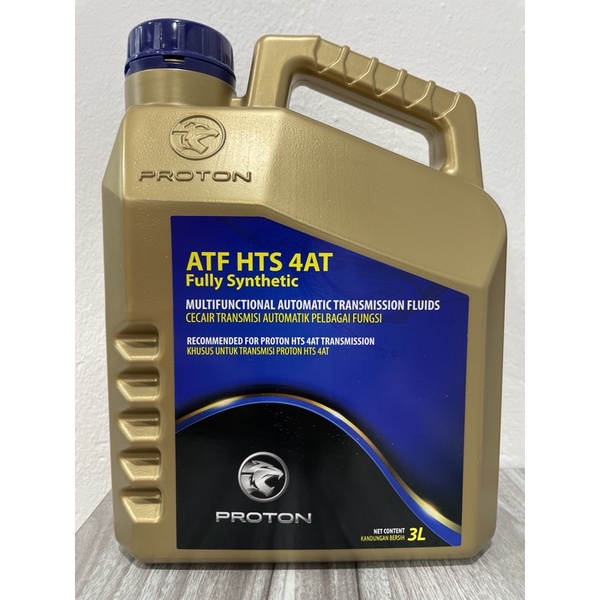 PROTON ATF HTS 4AT FULLY SYNTHETIC 3LITER | Shopee Malaysia