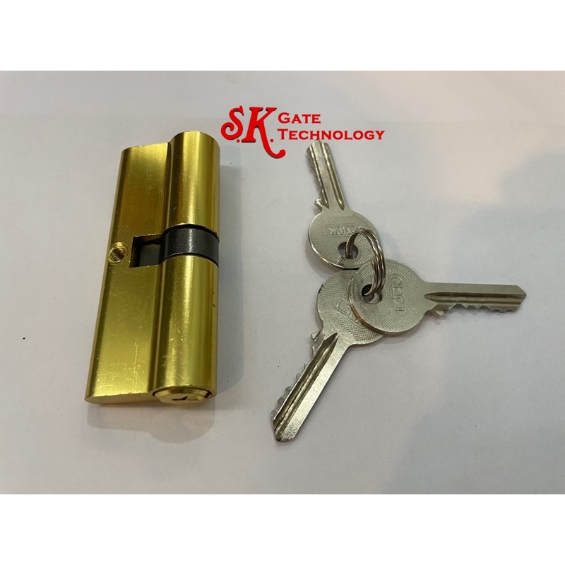 Euro Profile Cylinder Door Lock 80mm | Shopee Malaysia
