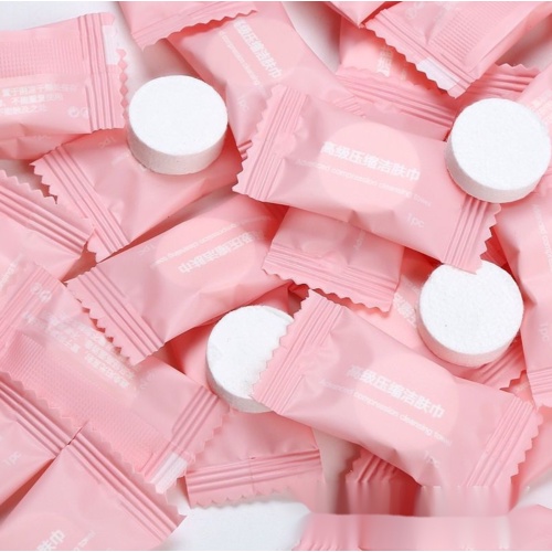 Convenient Disposable Candy Tablet Paper Facial Wipes | Shopee Malaysia