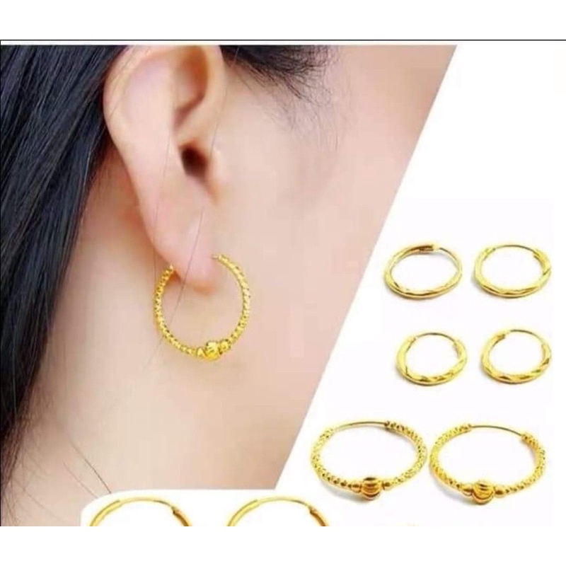 EARRINGS / SUBANG EMAS BANGKOK & KOREA Dewasa & KANAK - KANAK Subang ...