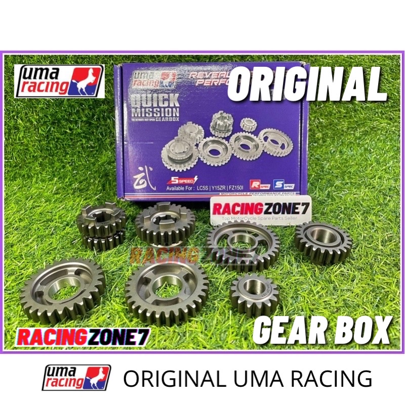 ORIGINAL UMA RACING GEAR BOX LC135 5S / Y15ZR / FZ150 I Quick Mission ...
