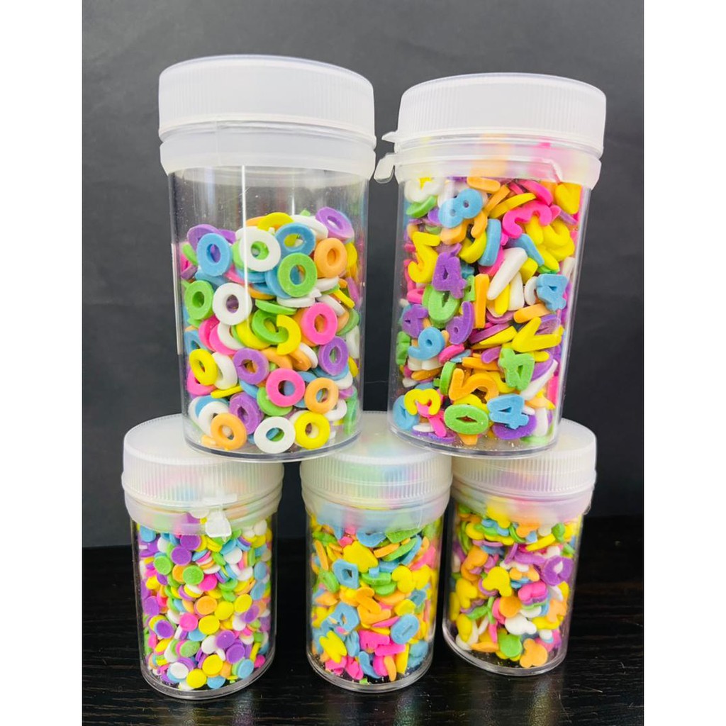 ABC Cake Sprinkles / Numbering Sprinkle / Deco Sequin / Confetti ...
