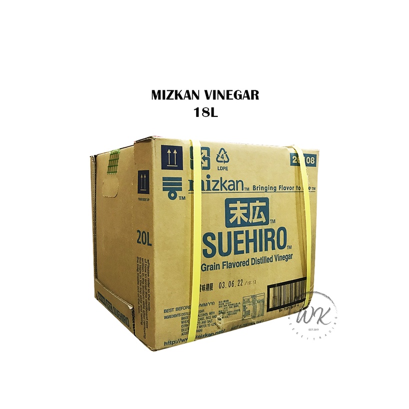 Mizkan Sushi Vinegar / Grain Flavoured Distilled Vinegar 20L | Shopee Malaysia