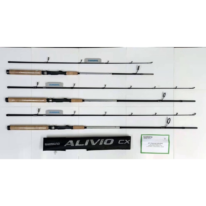 SHIMANO ALIVIO CX FISHING ROD (BAITCASTING & SPINNING) | Shopee Malaysia