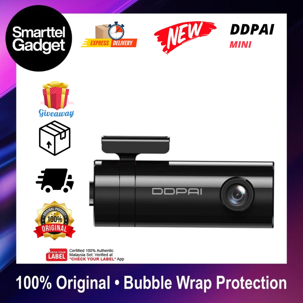 [DDPai] Dash Cam Mini 1080P HD Vehicle Drive Auto Video DVR Android ...