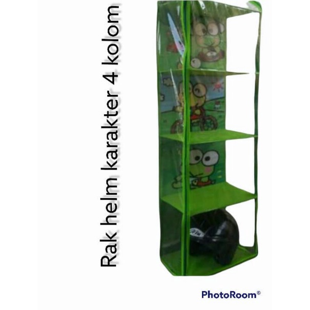 Character 4-column Hanging Helmet Rack | Shopee Malaysia