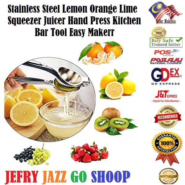 ALATAN DAPUR PEMERAH TANGAN JUS KELULI TAHAN KARAT UNTUK DAPUR ATAU BAR ...