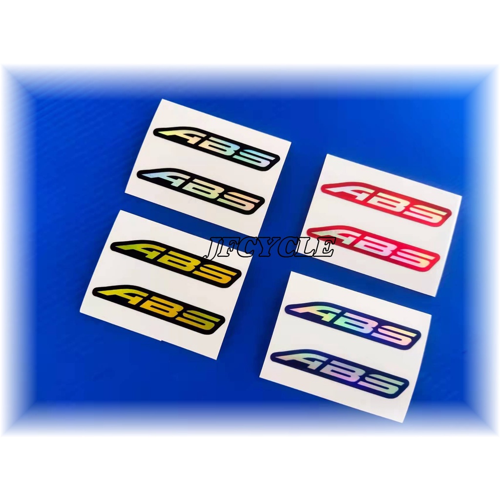Sticker ABS Motor Honda Yamaha Sticker Printed Double Layer | Shopee ...