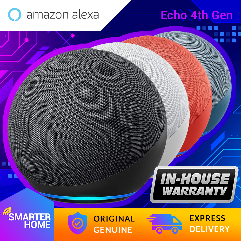 ⚡️ Amazon Echo 4 (4th Gen / 2020) - Smart speaker with premium sound ...