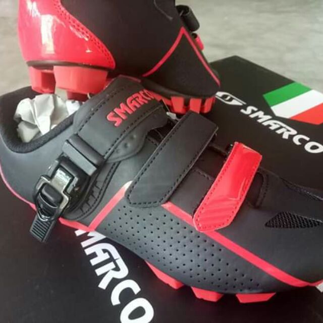 clear stock!! last pair !! Smarco italy design mtb cycling shoe clip ...