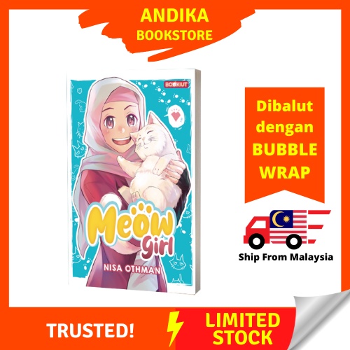Buku Meow Girl oleh Nisa Othman Buku Cerita Kanak Kanak Novel Remaja ...