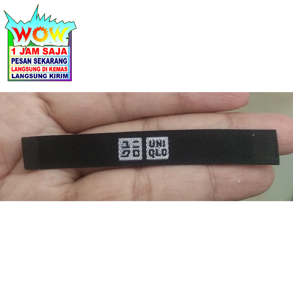 UNIQLO SLIP TAG WOVEN KNIT EMBROIDERED COTTON SUPER PREMIUM CO 1X SEND ...