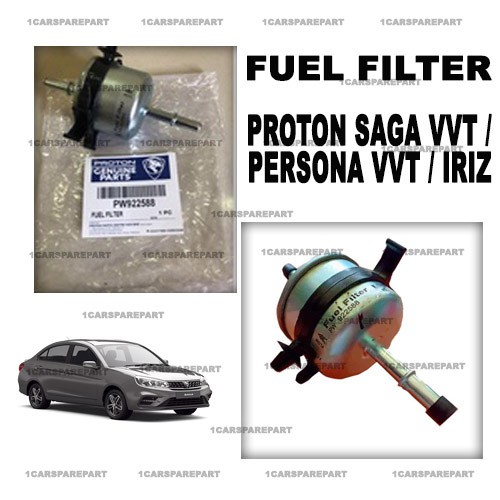 ORIGINAL PROTON GENUINE SAGA VVT, PERSONA VVT & IRIZ FUEL FILTER ...