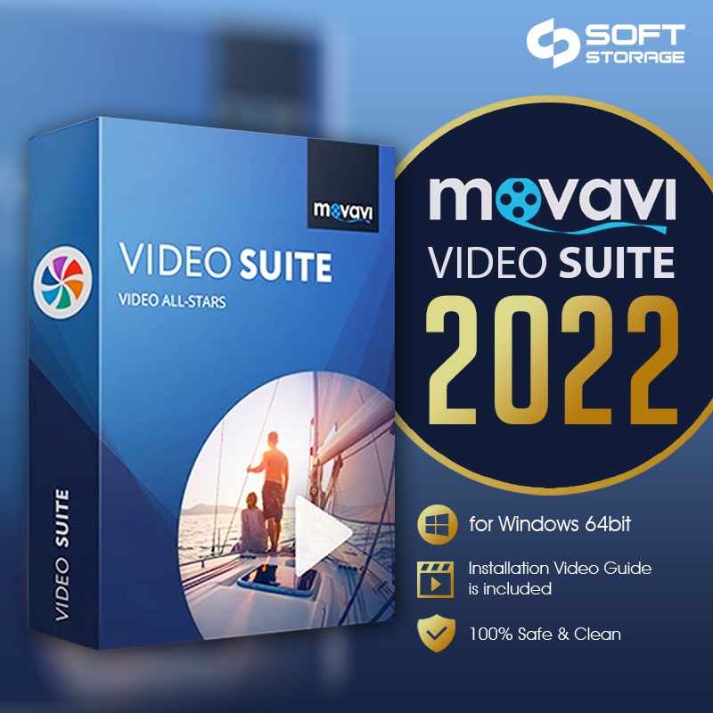 Movavi Video Suite 2022 FULL VERSION Software | Shopee Malaysia