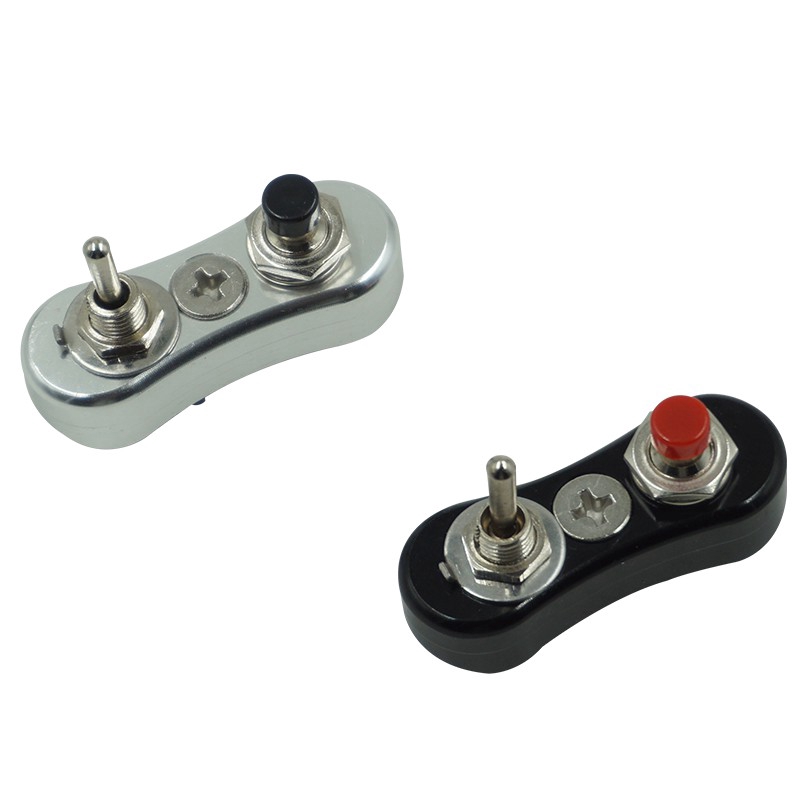 Aluminum Alloy Universal Motorcycle Handlebar Grip Switch Mini Double ...
