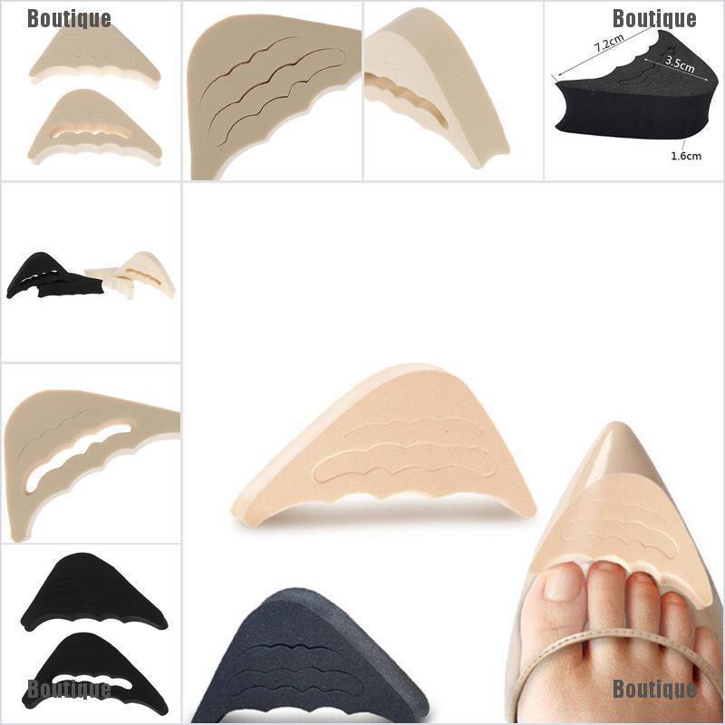 Boutique 1Pair High Heel Half Forefoot Insert Toe Plug Shoes Toe Front ...
