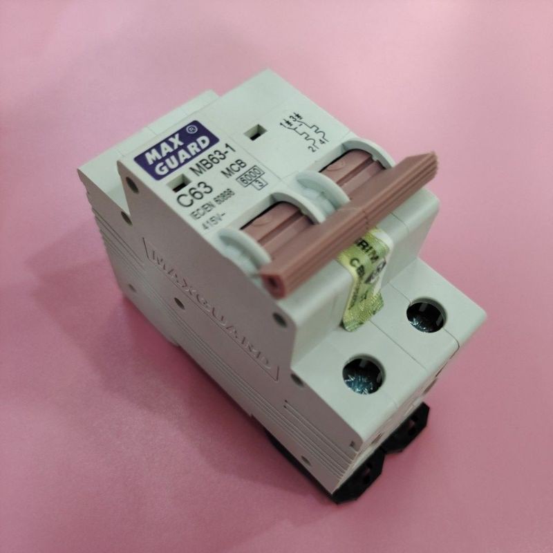 MAXGUARD MCB 2POLE 3POLE 16A 20A 32A 63A 6kA Miniature Circuit Breakers MCB [SIRIM Approved ...