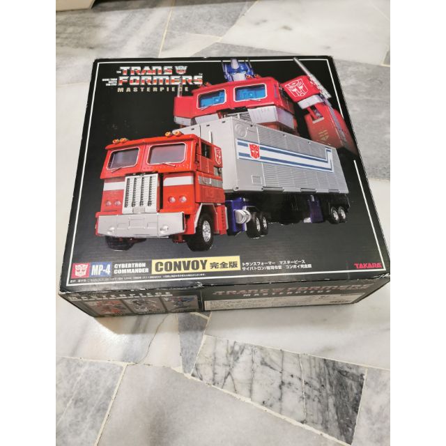 Transformers MP 04 Optimus Prime Takara Version (BIB Complete) | Shopee ...