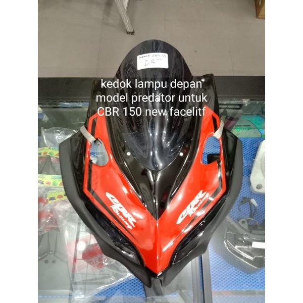 The Head Light Of The CBR 250 predator model For The CBR 150 Motorcycle new facelift pnp, Just ...