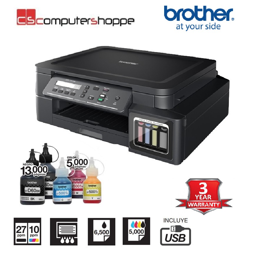 Brother DCP T510W ink Tank Wireless Printer | Shopee Malaysia