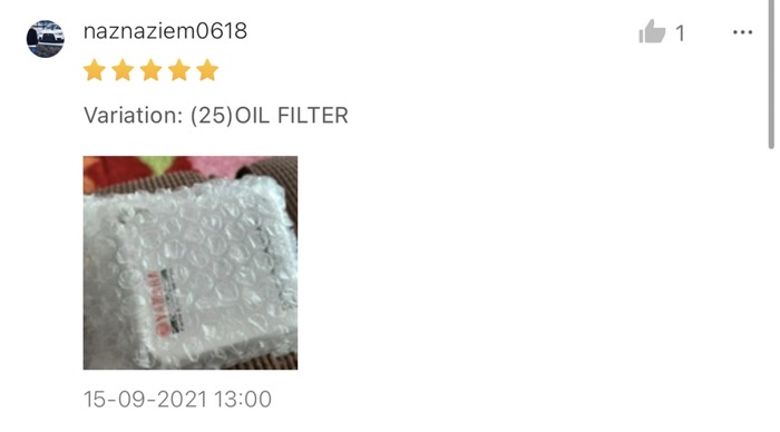 OIL FILTER YAMAHA R25 MT25 MT09 MT07 XJ6 R6 R1 TRACER900 TRACER GT 4T ...