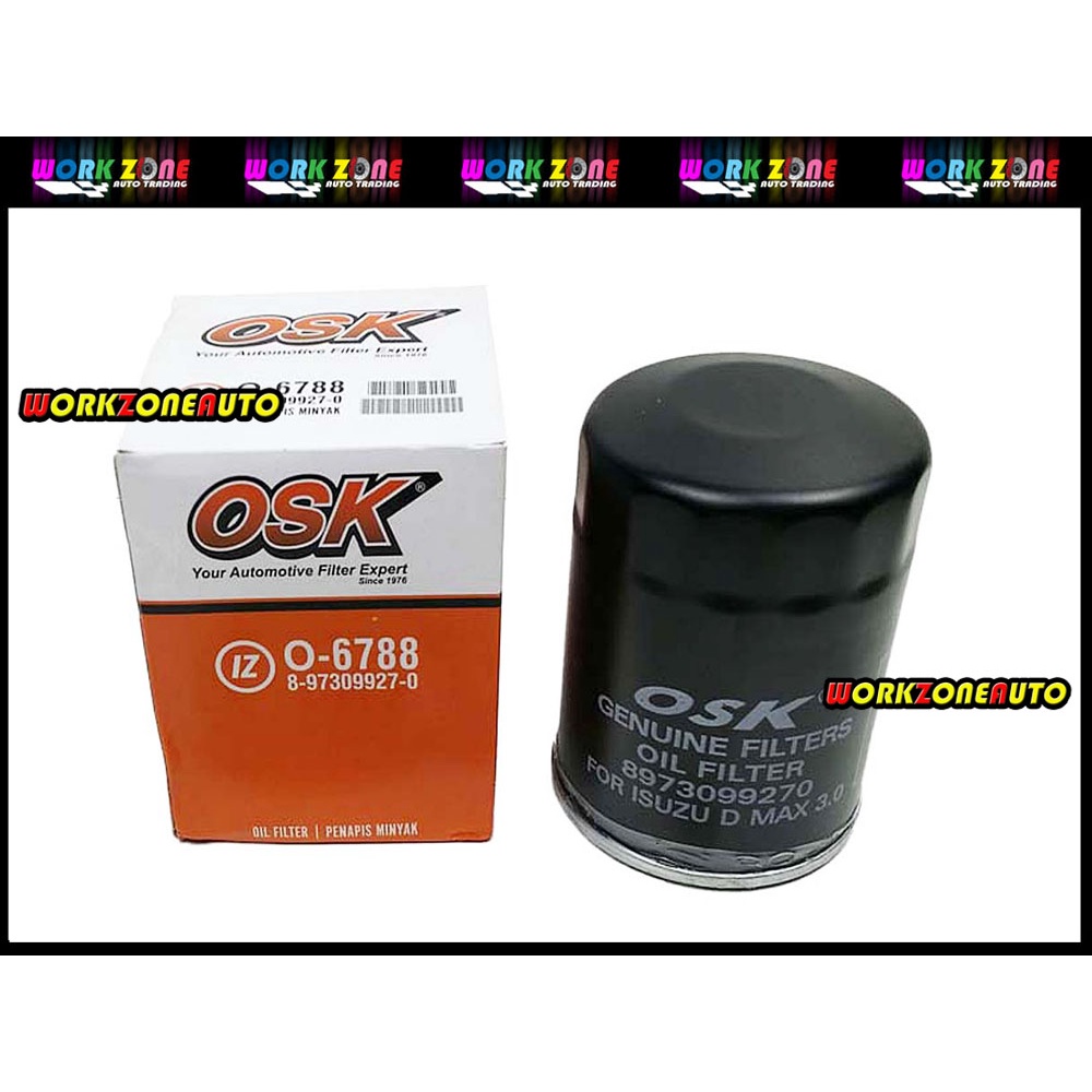 Isuzu D-Max Oil Filter Penapis Minyak Hitam | Shopee Malaysia