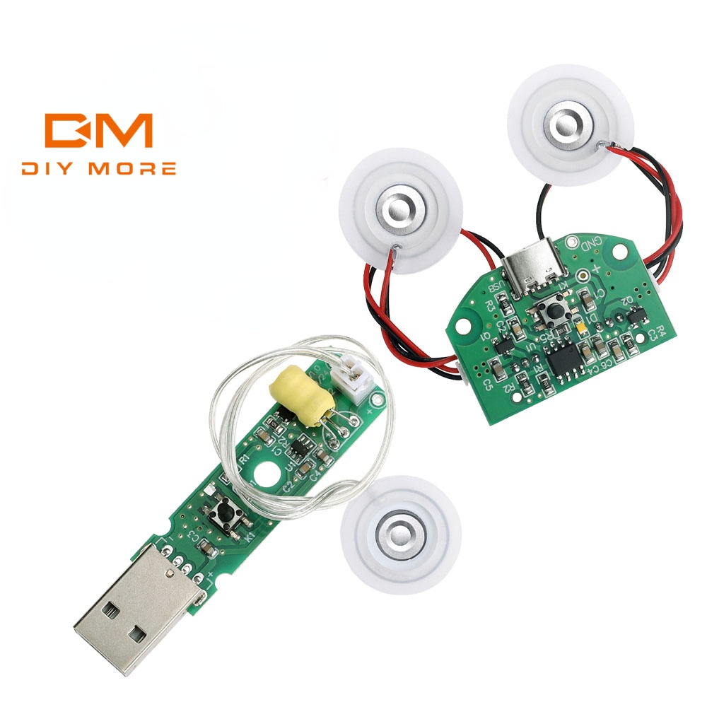 DIYMORE DC5V Type-C Interface Mini Humidifier Dual Spray Spray Module ...