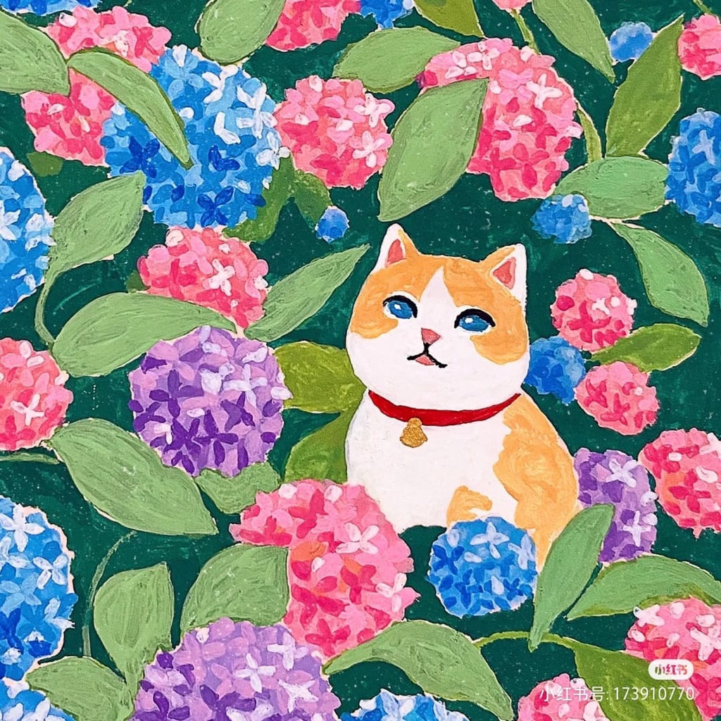 (Ready Stock) Doraemon Pokemon Diy Oil Painting 20*20cm with Frame Oil ...