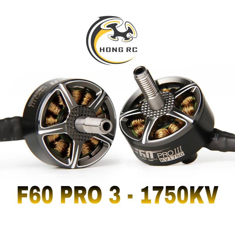 T-motor F60 PRO 3 1750KV Brushless Motor (Black) | Shopee Malaysia